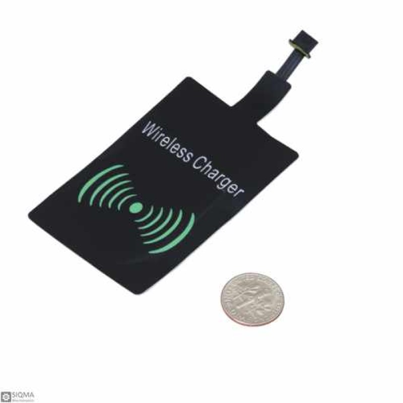 Qi Micro USB Wireless Charger Receiver Adapter [ 5V 800mA ]