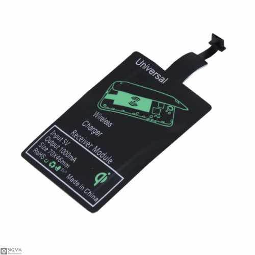 Qi Micro USB Wireless Charger Receiver Adapter [ 5V 800mA ]