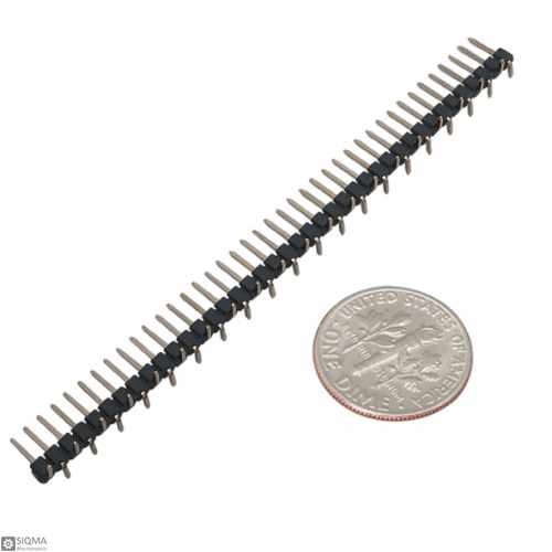 100 PCS 1X40 Patch SMD Male Pin Header [ 2.54mm ]