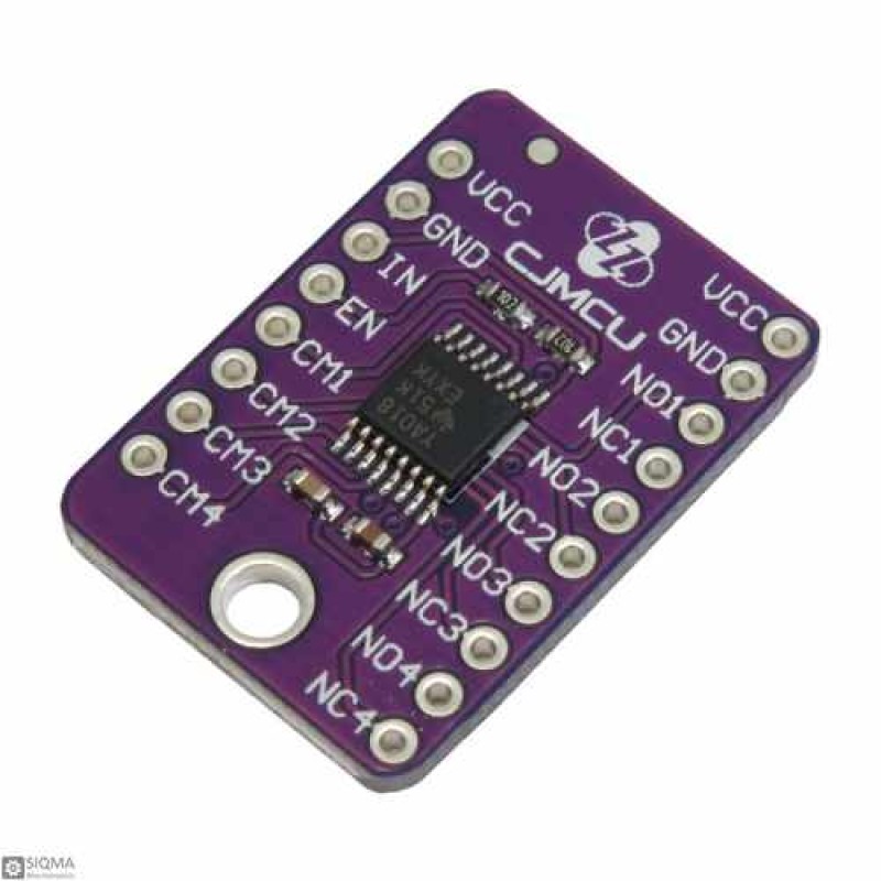 CJMCU TS3A5018 4 Channel SPDT Analog Switch Module [1.8V-3.6V]