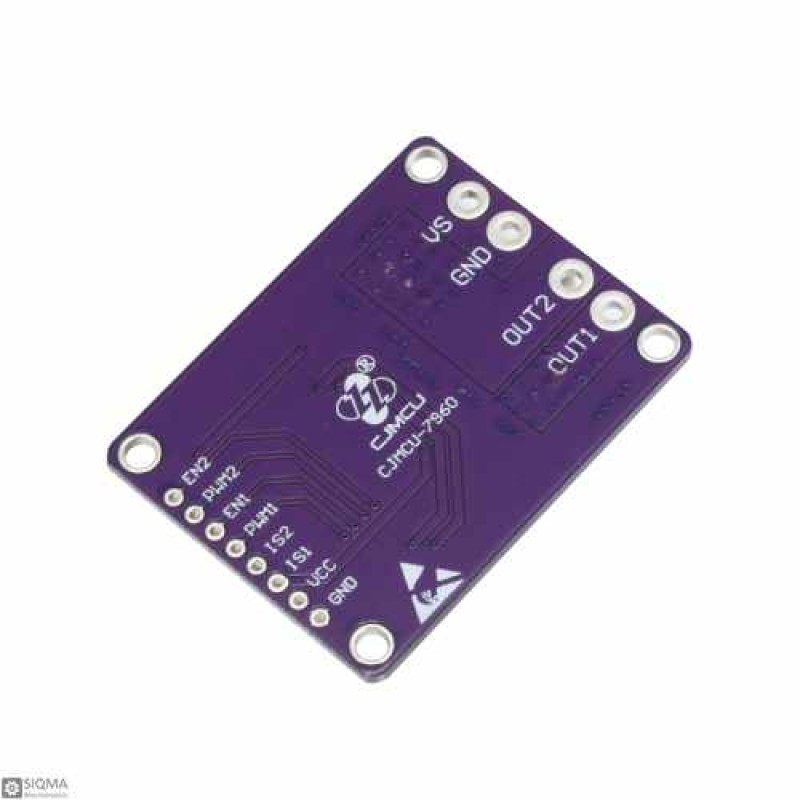 BTS7960 High Power H Bridge DC Motor Driver Module [6V-27V] [43A]