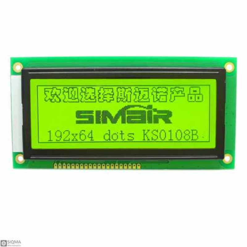 19264A Graphic LCD Display Module [192x64 Pixel] [5V , 3.3V]