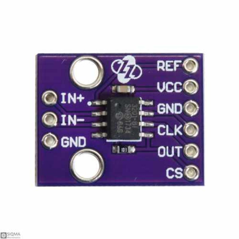 CJMCU-3021 MCP3201 ADC Analog to Digital Converter SPI Serial ...