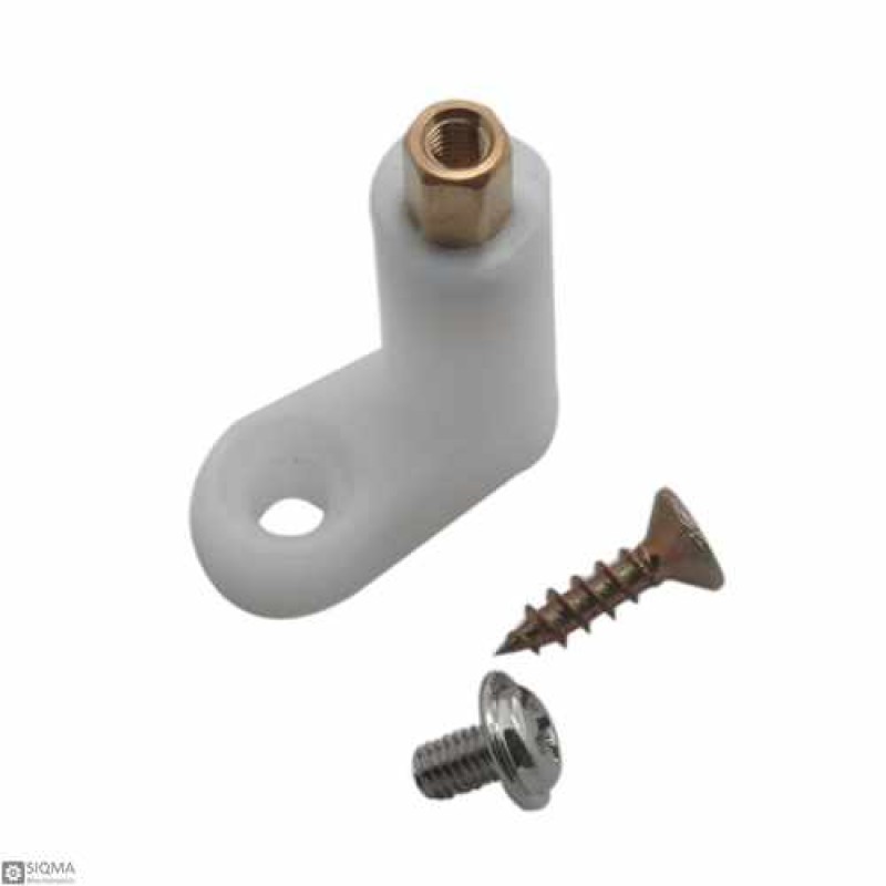 100 PCS L Shape Insulated PCB Spacer [25mm Height]
