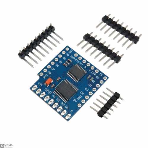 ESP8266 WeMos D1 Mini TB6612FNG Dual Motor Driver Shield