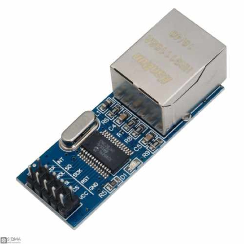 ENC28J60 Ethernet LAN Network Module (SPI AVR PIC LPC STM32 for Arduino ...