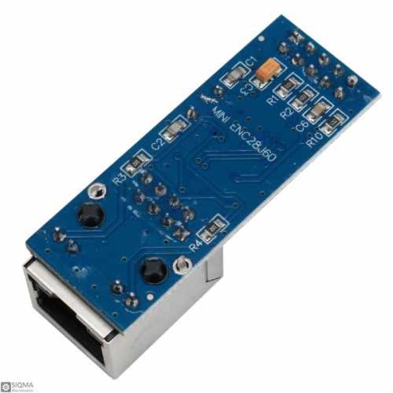 ENC28J60 Ethernet LAN Network Module (SPI AVR PIC LPC STM32 for Arduino ...