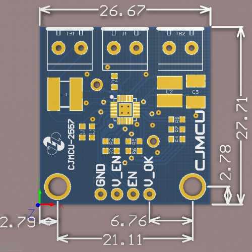 BQ25570 Boost Converter Module