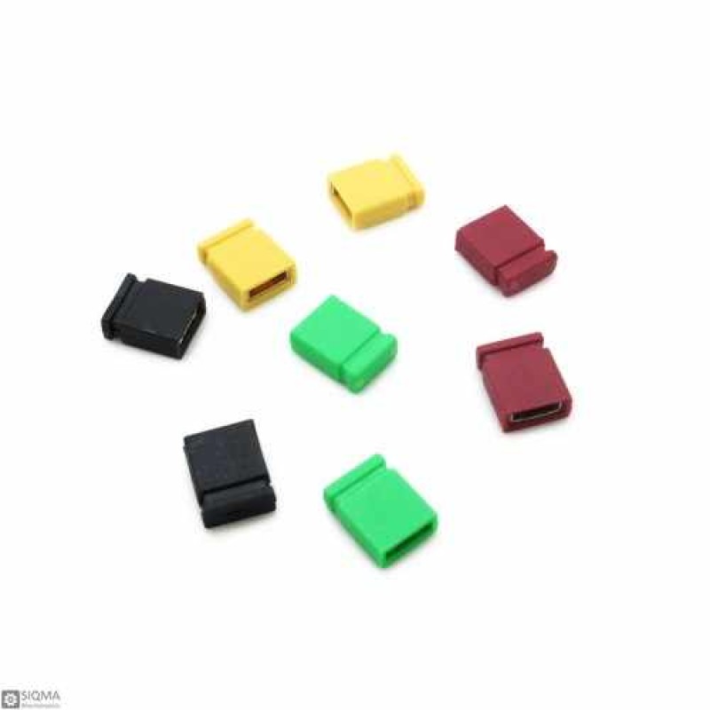 500 PCS 1.27mm Jumper Cap Short Circuit Block Pin Connection