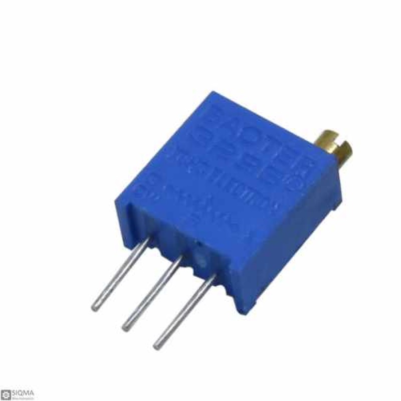 100 PCS 3296W 10K Adjustable Resistor Multi Turn