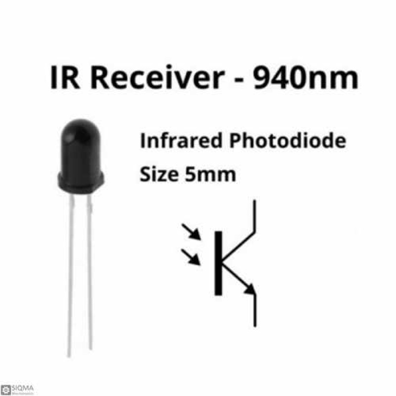 1000 PCS 5mm IR Infrared Receiver LED [ 940nm ]