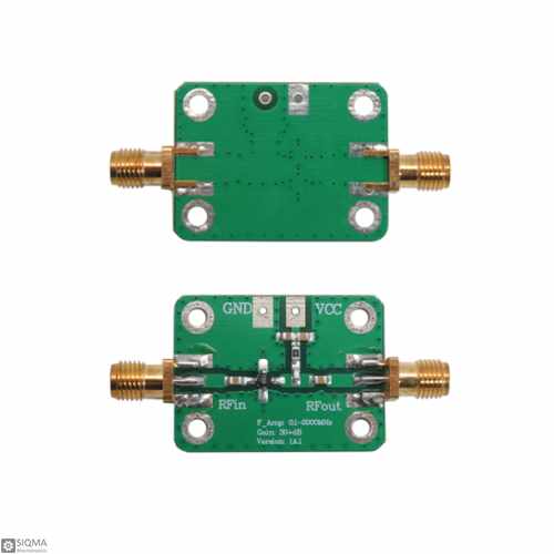 low-noise RF LNA Wideband Amplifier 30dB [ 0.1-2000MHz ]