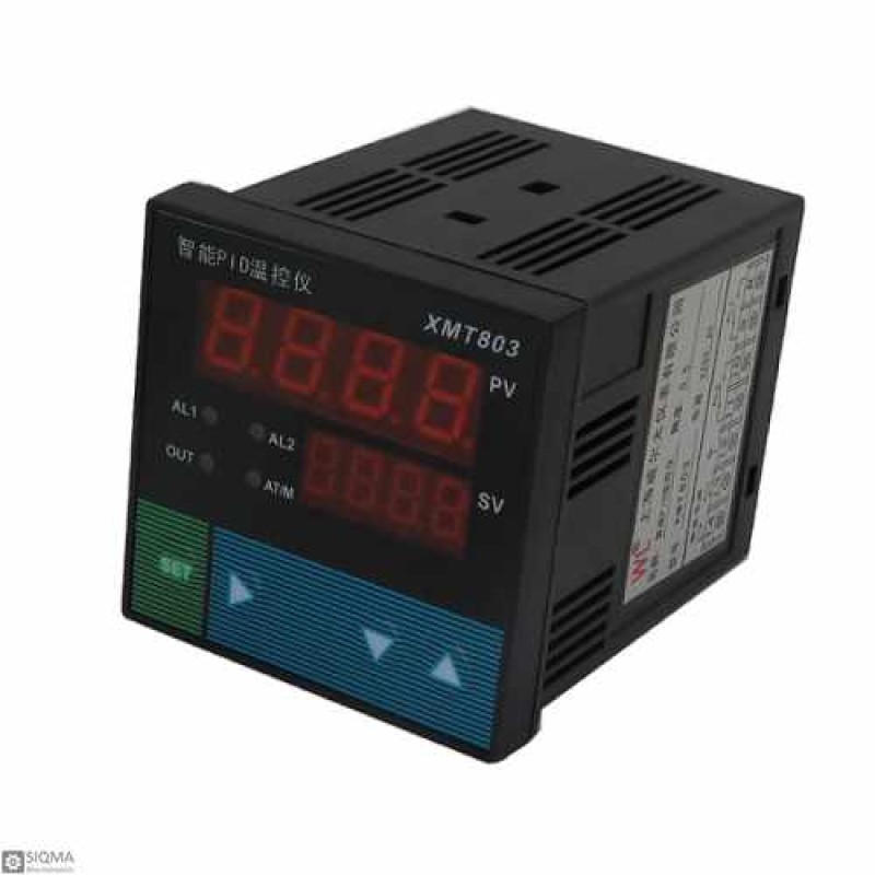 XMT-803 Temperature Controller With SSR Output PID Self-Tuning Upper And Lower Limit Alarm