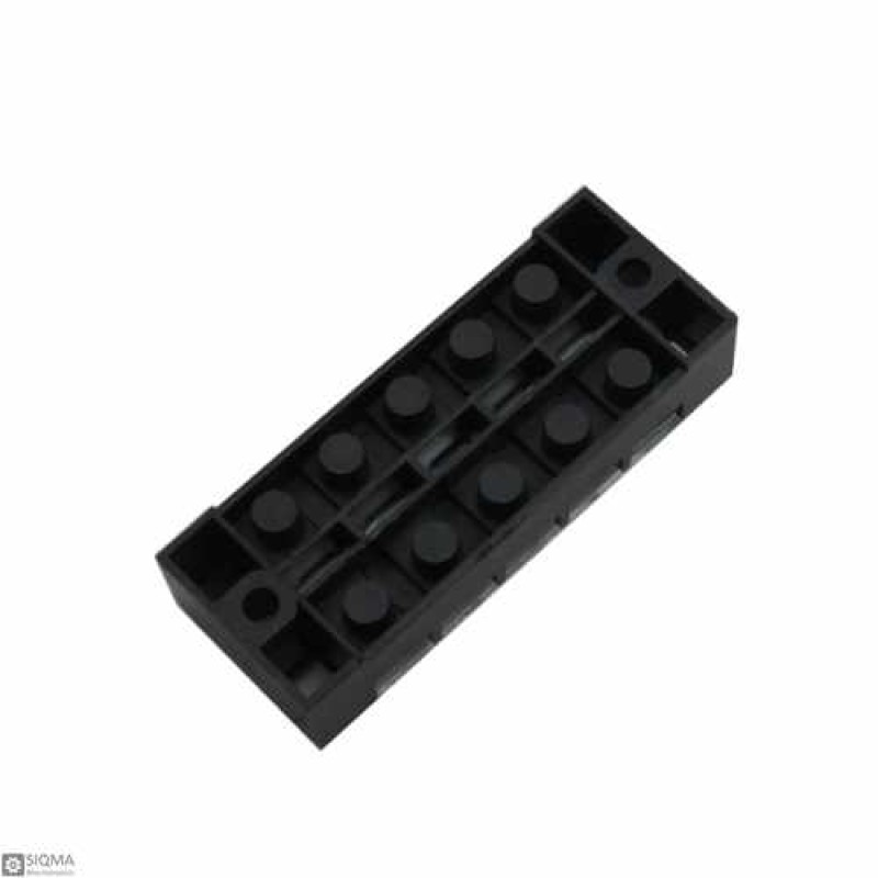 10 PCS TB-2505L Fixed Barrier 5 Pole Terminal Block [600V] [25A]