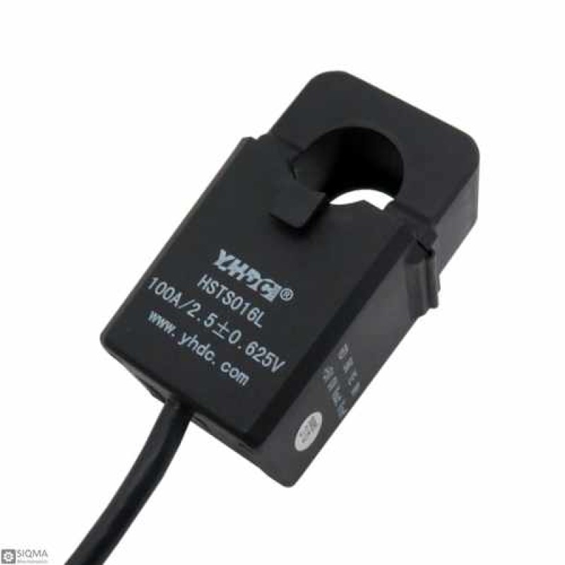 HSTS016L Hall Split Core AC and DC Current Sensor Module [100A]