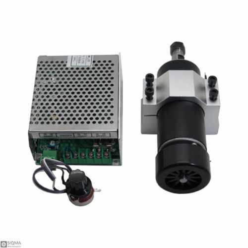 500W ER11 Spindle Motor with Speed Regulator Kit