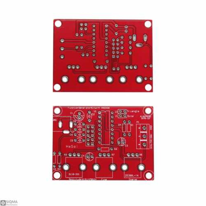 XR2206 Multi-Function Sine , Triangle And Square Wave Generator Kit ...