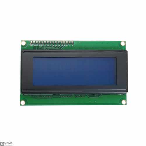2004 I2C Blue Character LCD Display Module for Arduino [20x4 ]