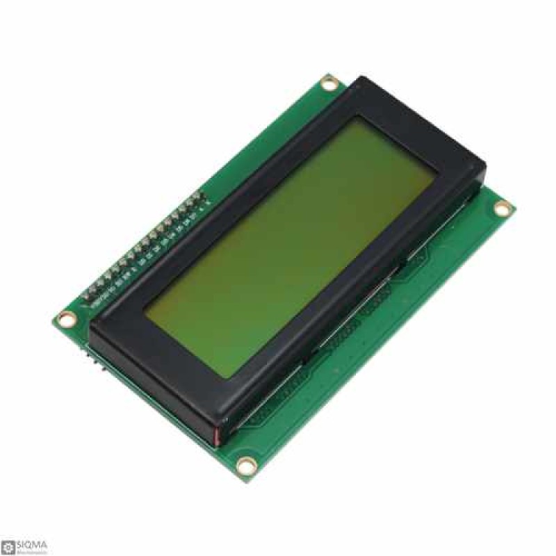 2004 I2C Green Character LCD Display Module for Arduino [20x4]