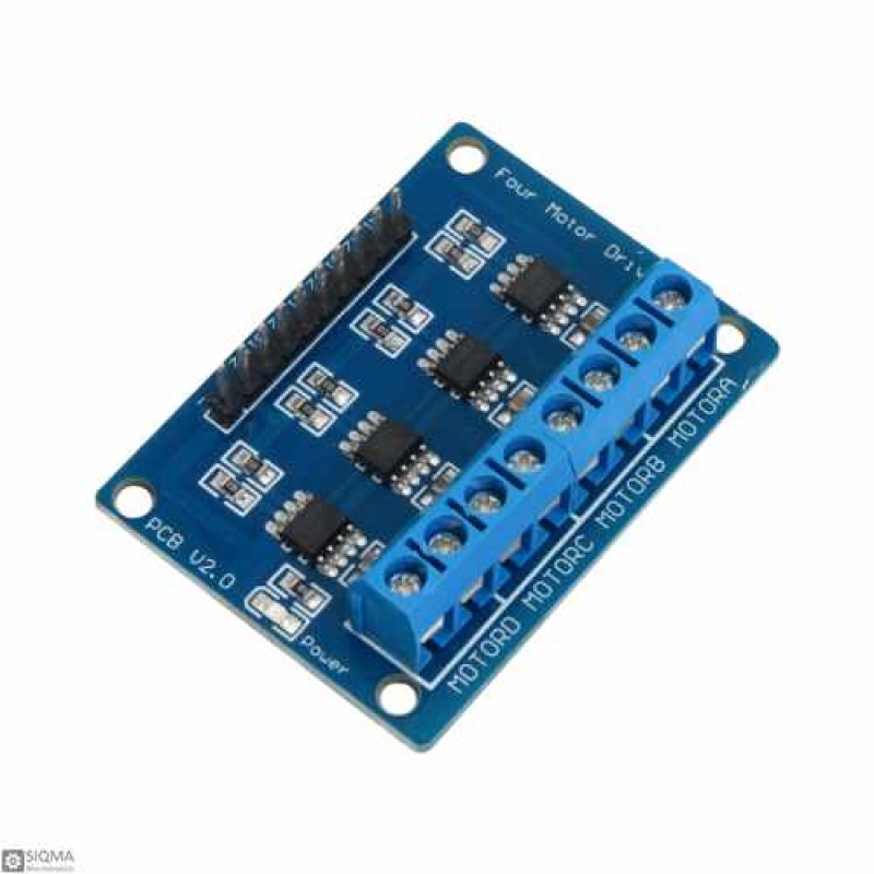 HG7881 4 Channel DC Motor Driver Module [2.5V-12V] [0.8A]