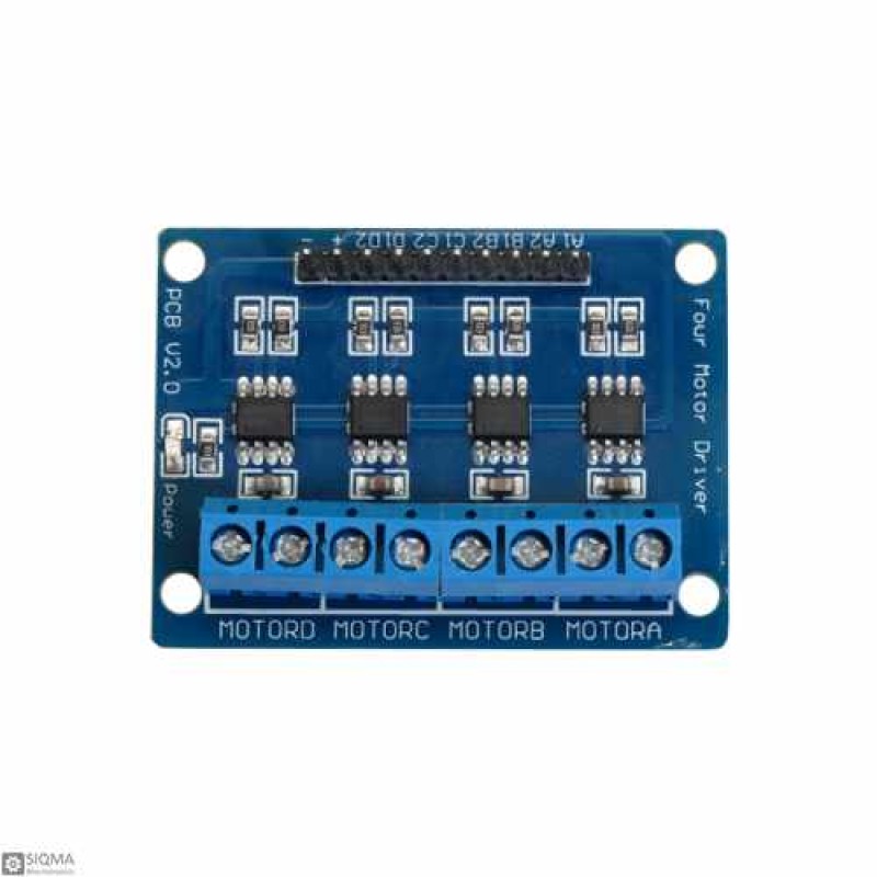 HG7881 4 Channel DC Motor Driver Module [2.5V-12V] [0.8A]