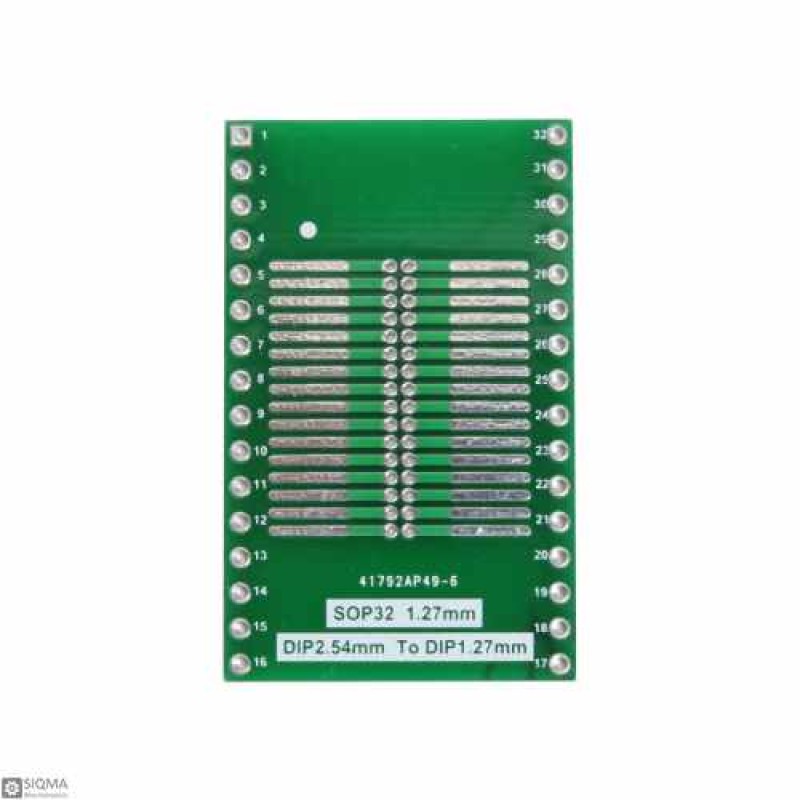 5 PCS SO32 SOP32 to DIP32 Adapter Board