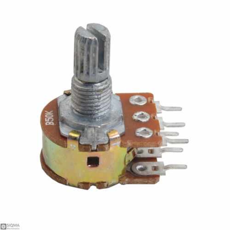 10 PCS WH148 Double Analog Potentiometer [50Kohm]