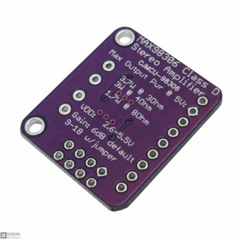 CJMCU MAX98306 Stereo Audio Amplifier Module [3.7W]