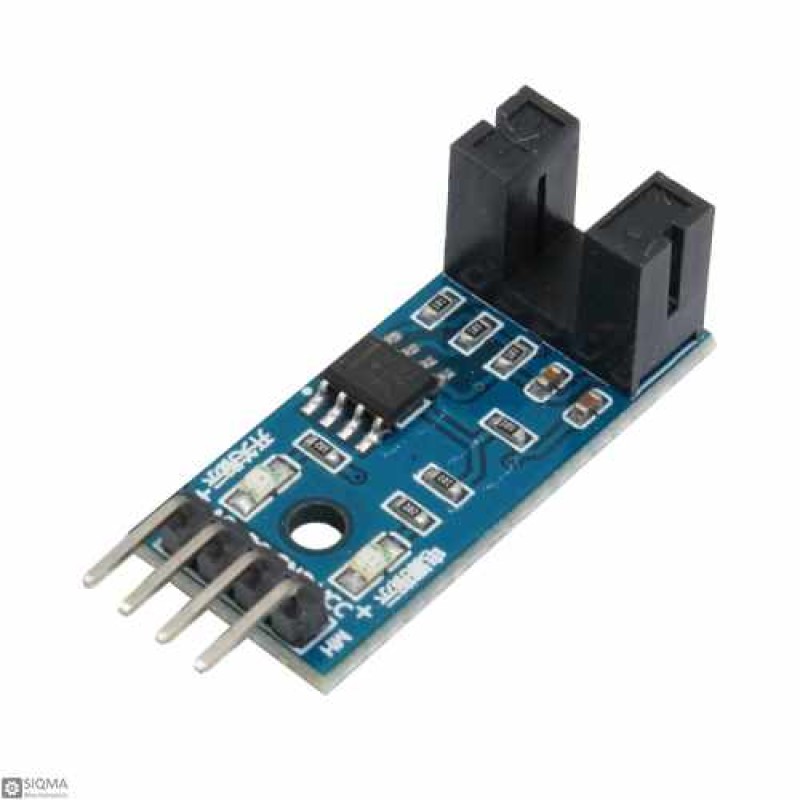 5 PCS Optocoupler Slot-Type Speed Measuring Sensor
