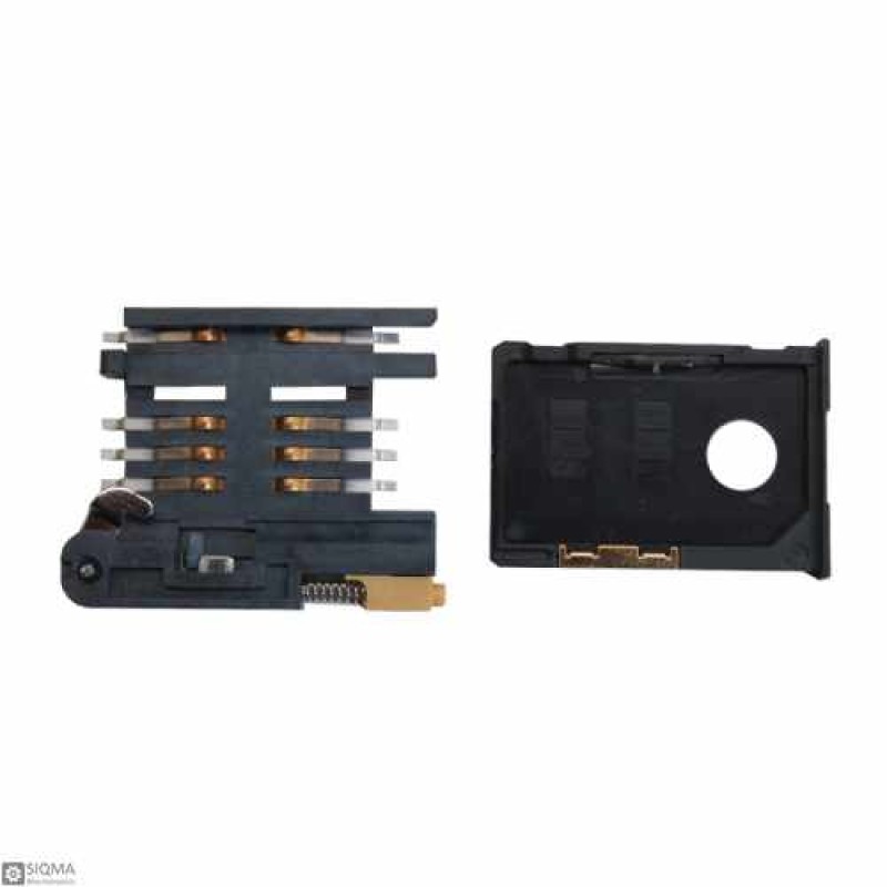 10 PCS KF-016 Self-Elastic 8 Pin SMD SIM Card Slot