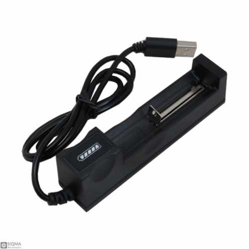 5 PCS 5 PCS 18650 Lithium Battery USB Charger