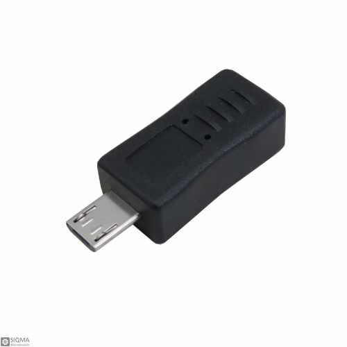 10 PCS Female Mini USB to Male Micro USB Converter