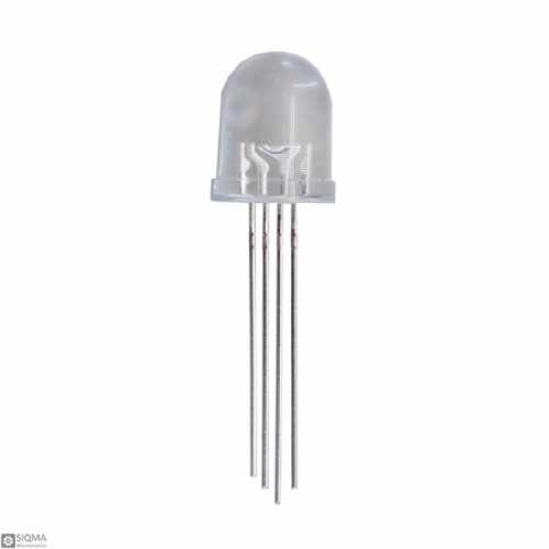 50 PCS 10mm RGB LED [4 Pin]